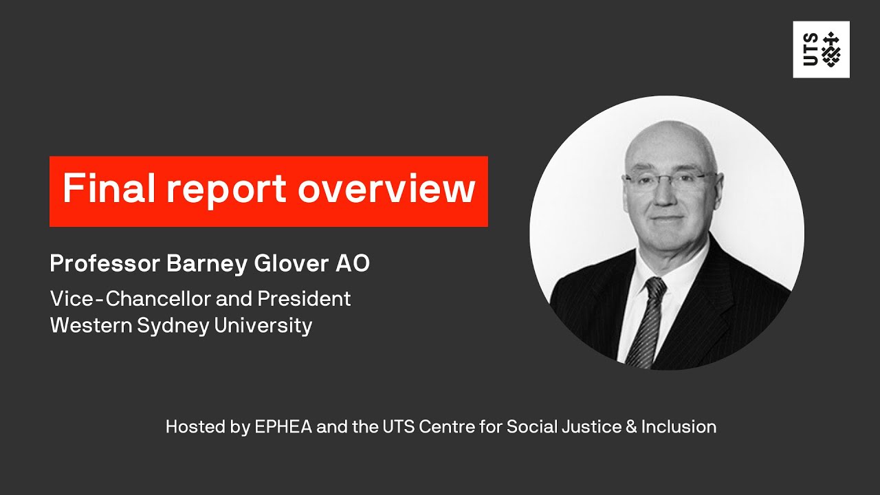 Final report overview: Australian Universities Accord – Professor ...