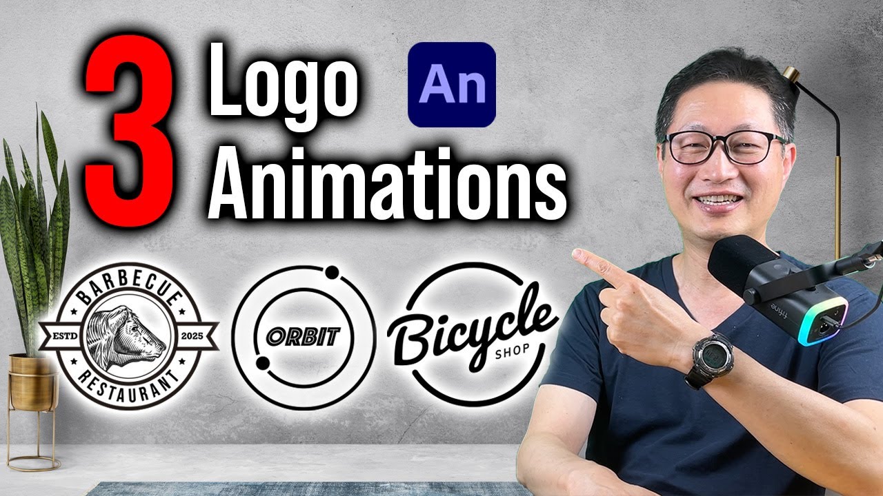 Three Logo Animation with Adobe Animate - YouTube