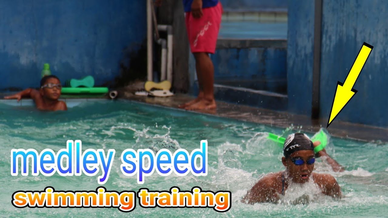 Medley speed swimming training - YouTube