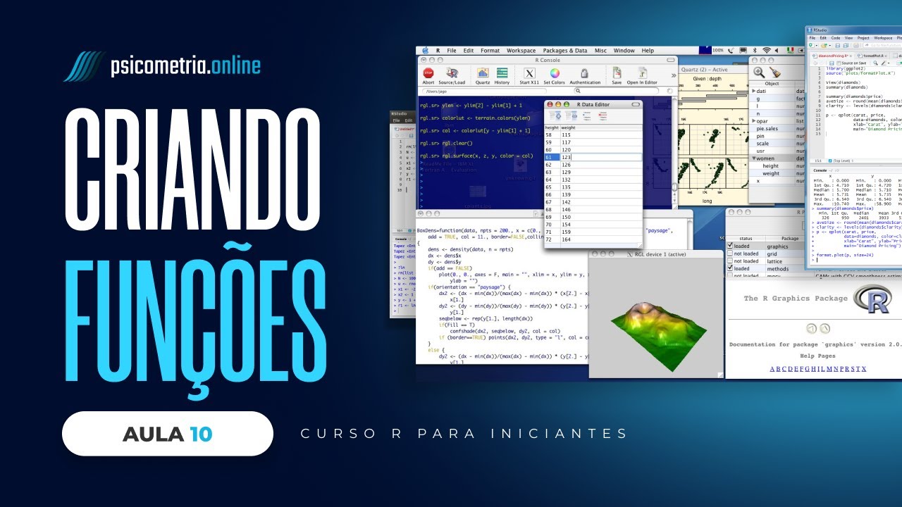 [Curso R para Iniciantes] Criando suas próprias funções no R (Aula 10 ...