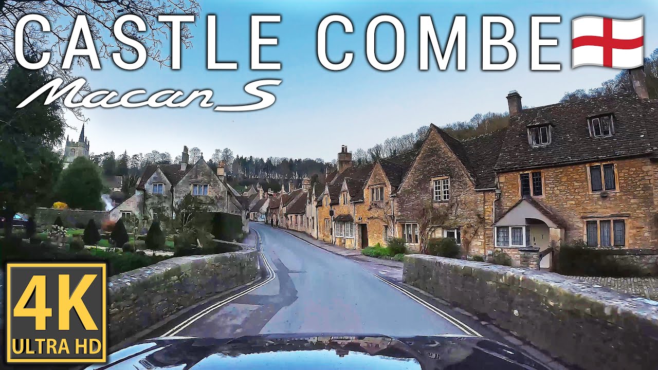 Driving Bath to Castle Combe (Cotswolds) - PORSCHE Macan S | England ...