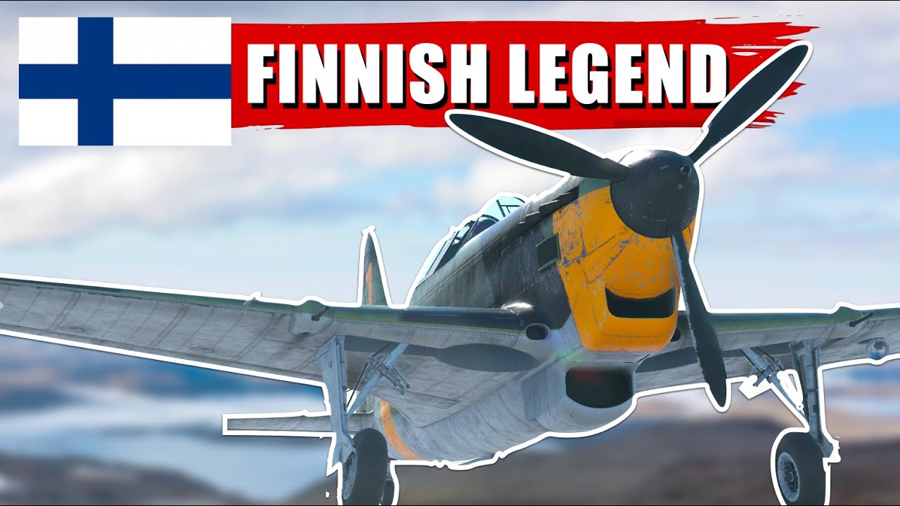 The 'Frankenstein' Finnish Fighter - Mörkö-Morane - YouTube