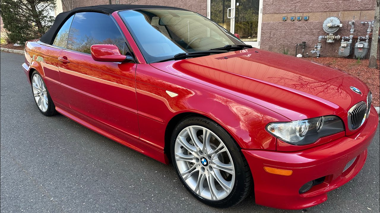 2005 BMW 330CI ZHP Soft-top and engine bay video 3/20/24 - YouTube