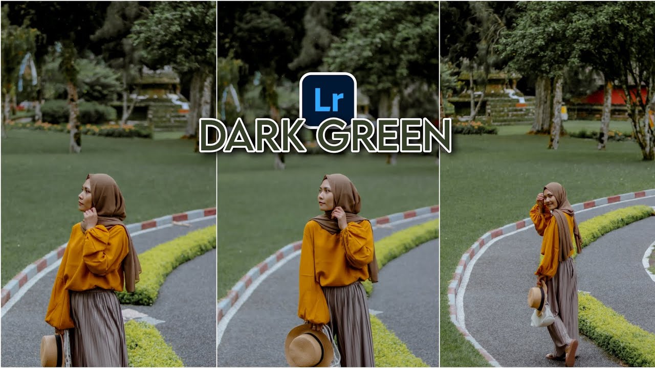 PRESET LIGHTROOM DARK GREEN FREE DOWNLOAD - TUTORIAL LIGHTROOM - YouTube