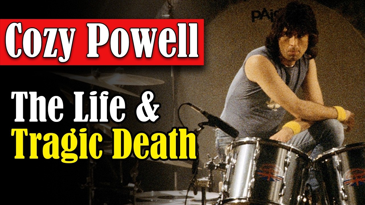 Cozy Powell. 1947–1998. The Tragic Fate of a Great Drummer - YouTube