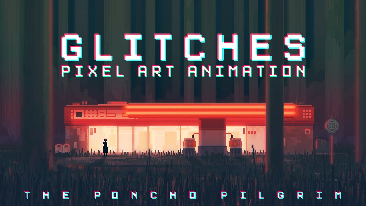 Making A Pixel Art Music Video Animation 🎥 Potential Worlds & Solarpunk ...