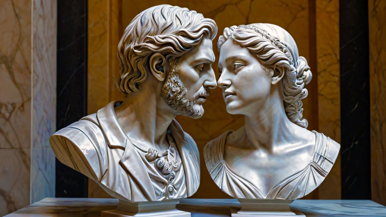 Blender with Stable Diffusion XL - Marble bust sculpture of a lovely couple - YouTube