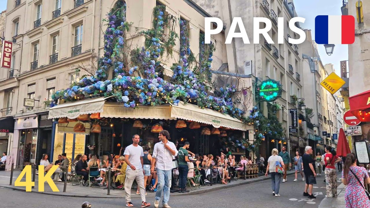 Paris, France - walking tour in the 6th arrondissement of Paris - Paris ...
