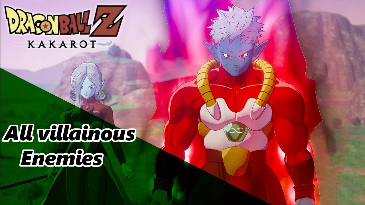 Dragon Ball Z Kakarot all villainous enemies - YouTube