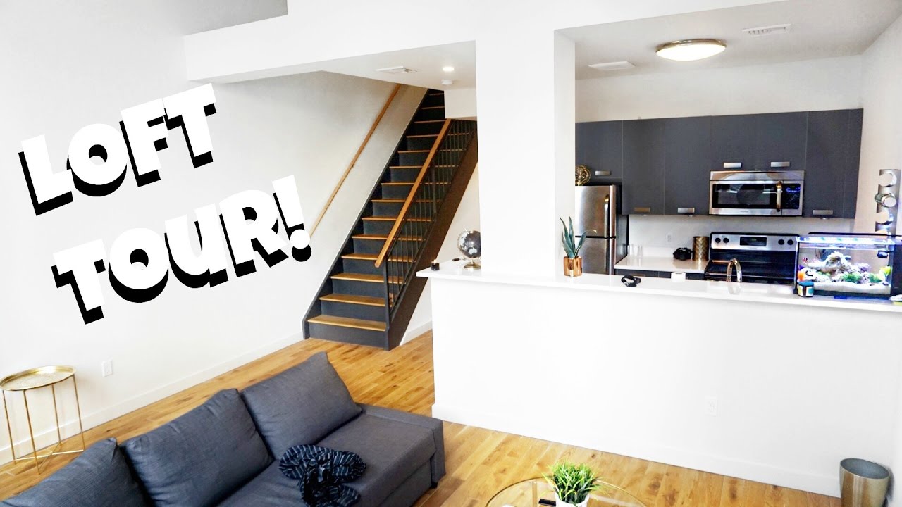 EMPTY LOFT APARTMENT TOUR !!! - YouTube