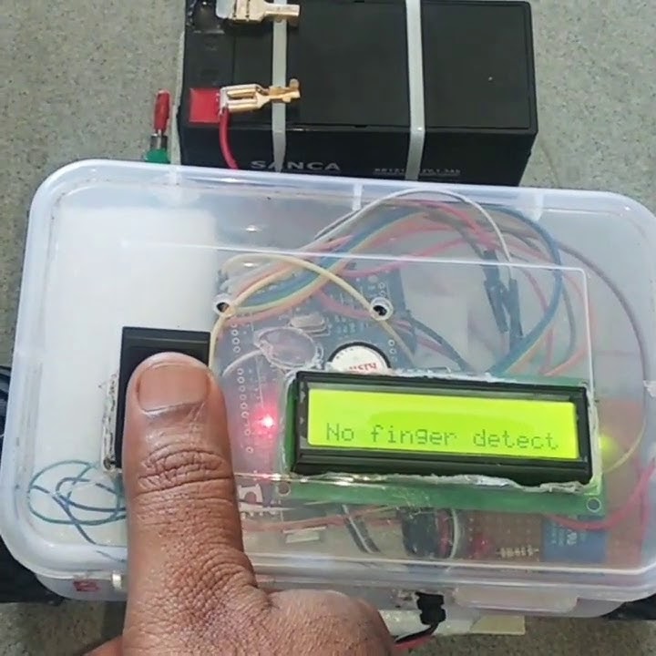 Biometric Fingerprint recognized ignition system - YouTube
