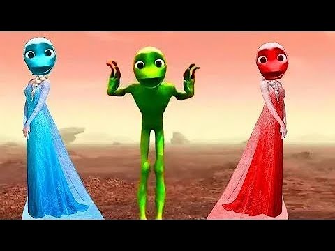 YENİ AKIM YEŞİL UZAYLI YENİ ŞARKISIYLA DAME TU COSİTA #dametucosita​​​​​ #greenalien