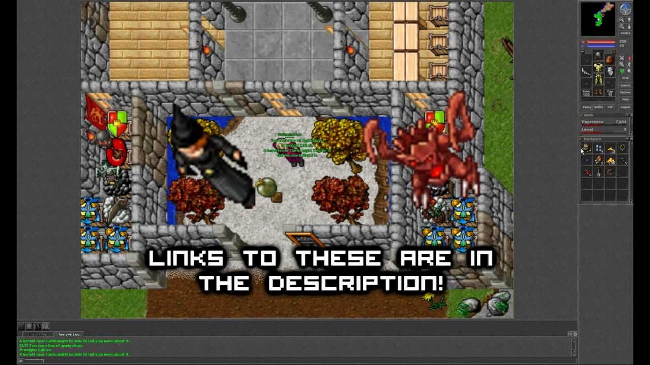 Tibia - Donkey Mount Tutorial - YouTube