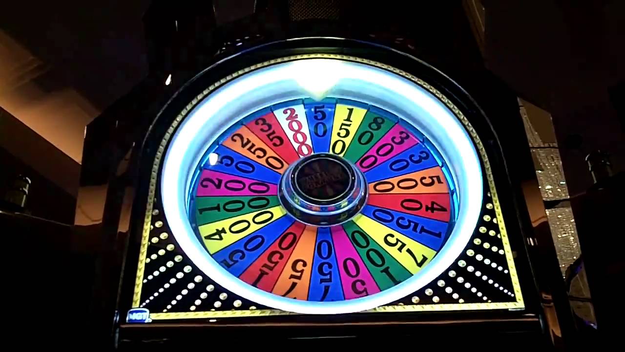 Wheel of Fortune slot machine video bonus spin - YouTube