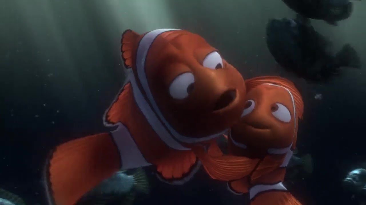 Dory Reuniting Nemo With Marlin Scene Finding Nemo 2003 Youtube