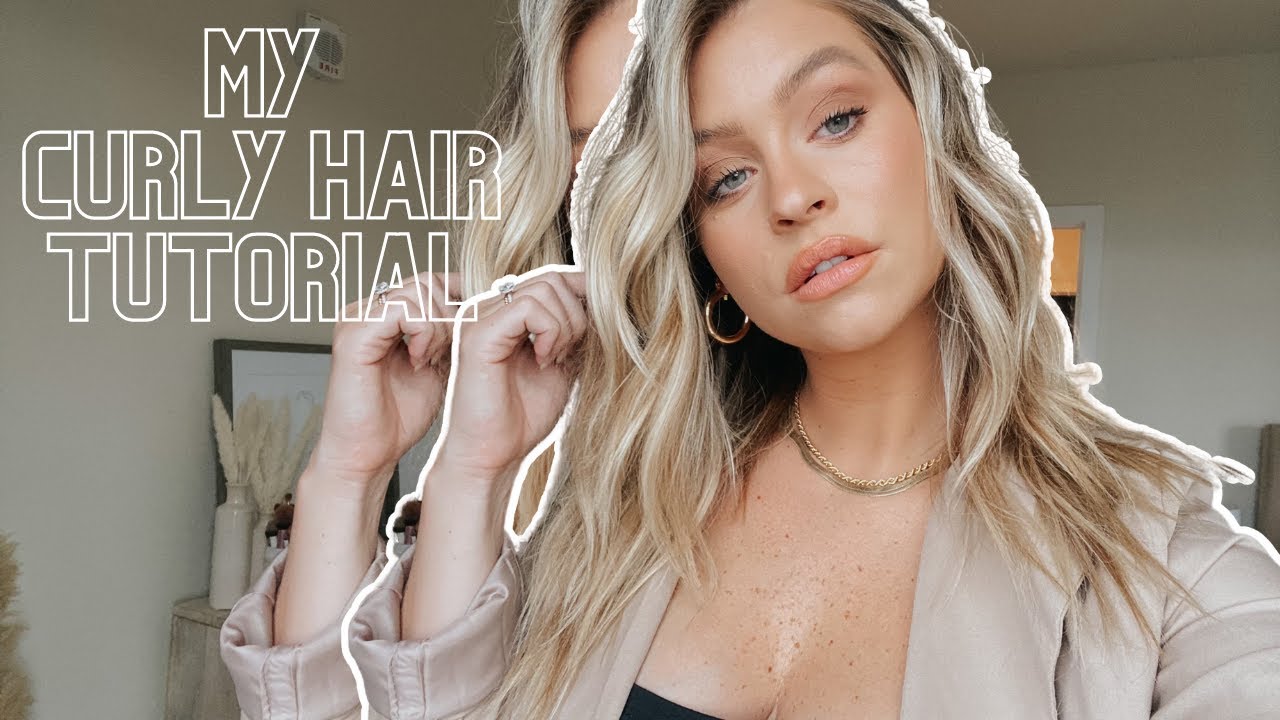 WAVY HAIR TUTORIAL: quick & easy way to style your hair - YouTube