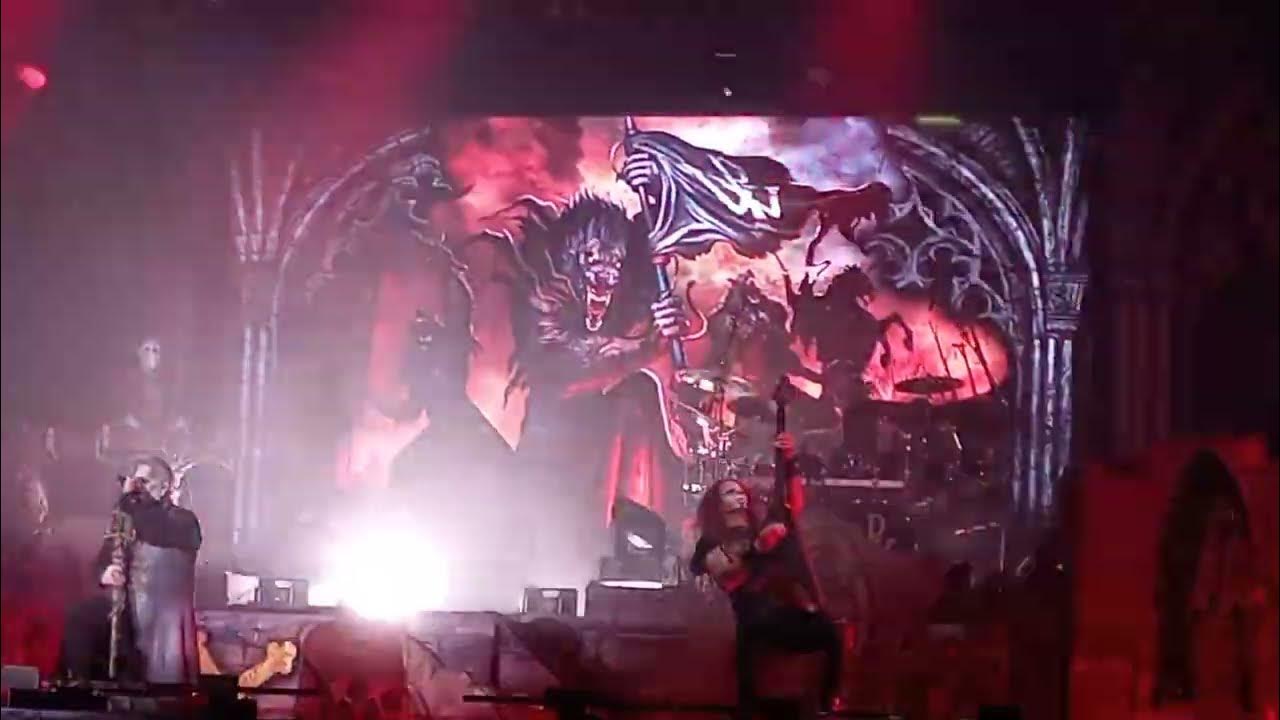 Powerwolf - Sanctified with Dynamite live Budapest 2023 - YouTube