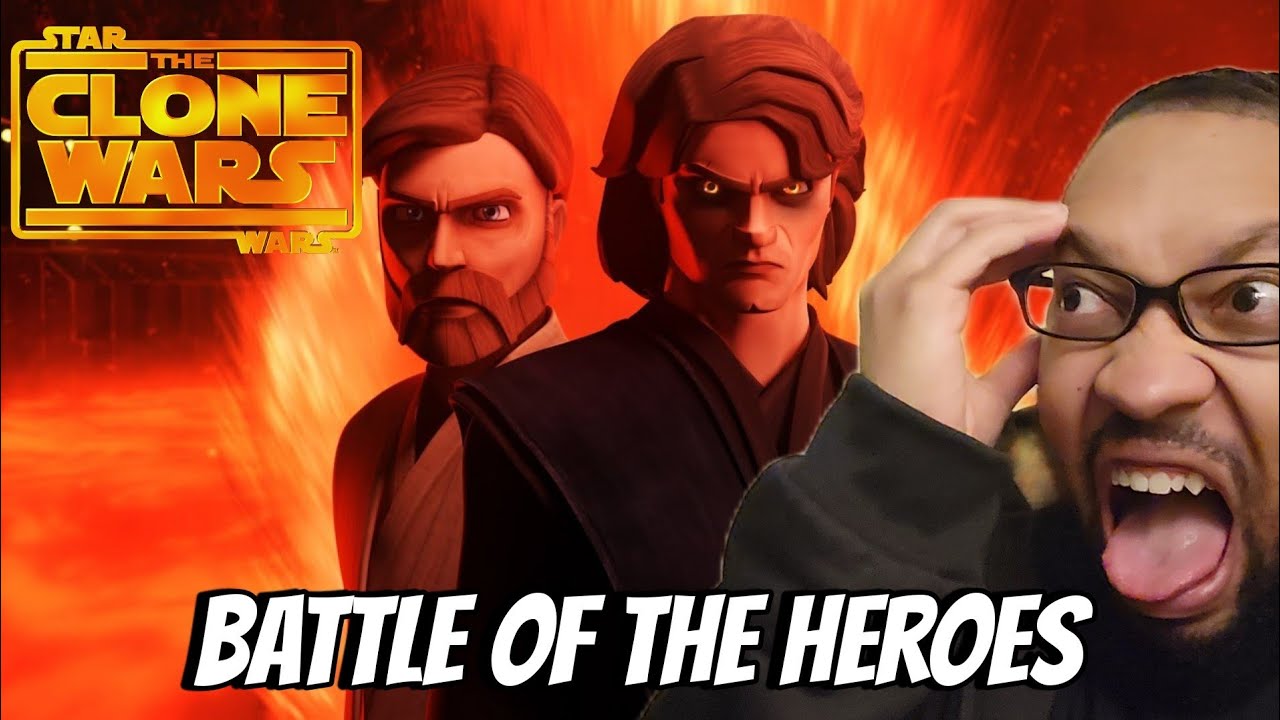 CLONE WARS: BATTLE OF THE HEROES - A Star Wars Fan Animation Reaction ...