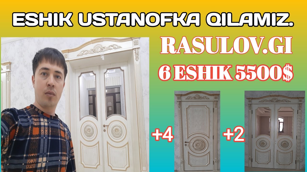ESHIK ORNATAMIZ MDF USTACHLIKNI ORGANAMIZ #1 QISM - YouTube