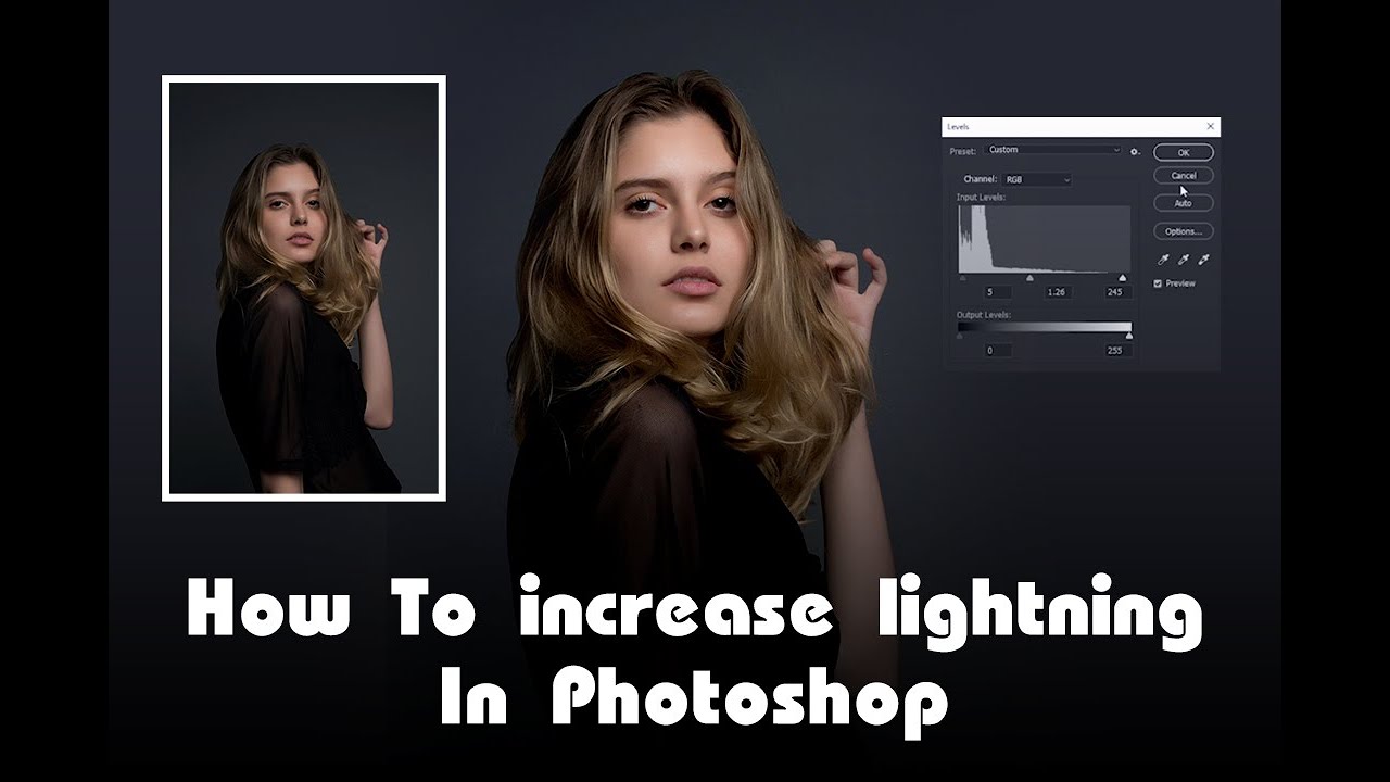 How To Increase Light In Photoshop YouTube How To Increase Light In Photoshop YouTube