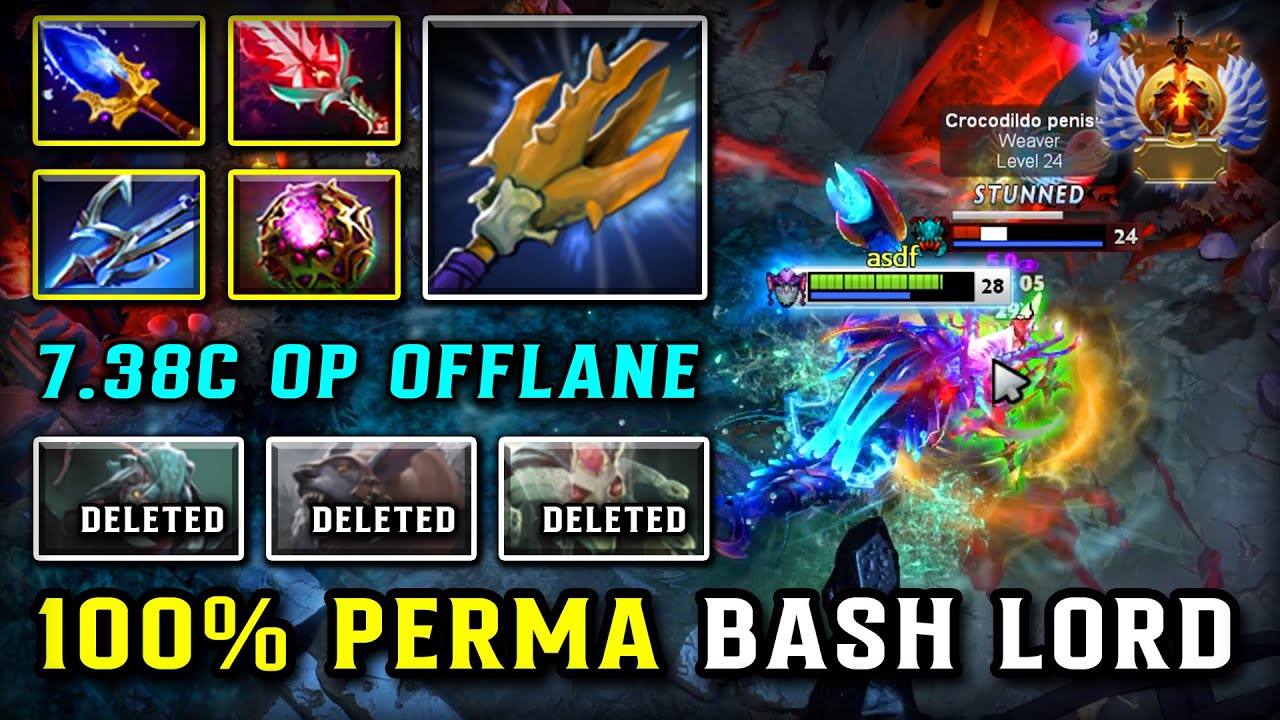 100% PERMA BASH LORD OFFLANE Slardar | Bloodthorn + OC Build | Even Fountain Can't Protect You ...
