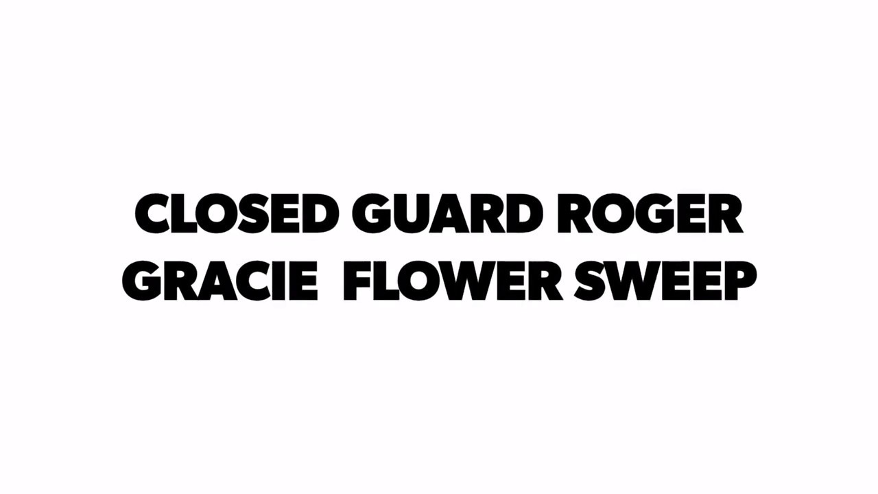 BiteSizedBJJ - Closed Guard Roger Gracie Flower Sweep - YouTube