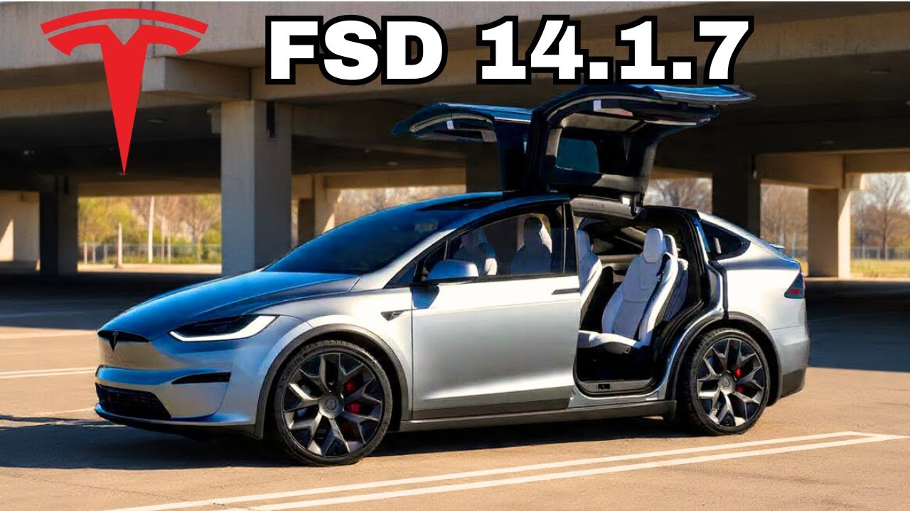 Tesla Model X FSD 14.1.7 Got Confused in Parking Garage - YouTube