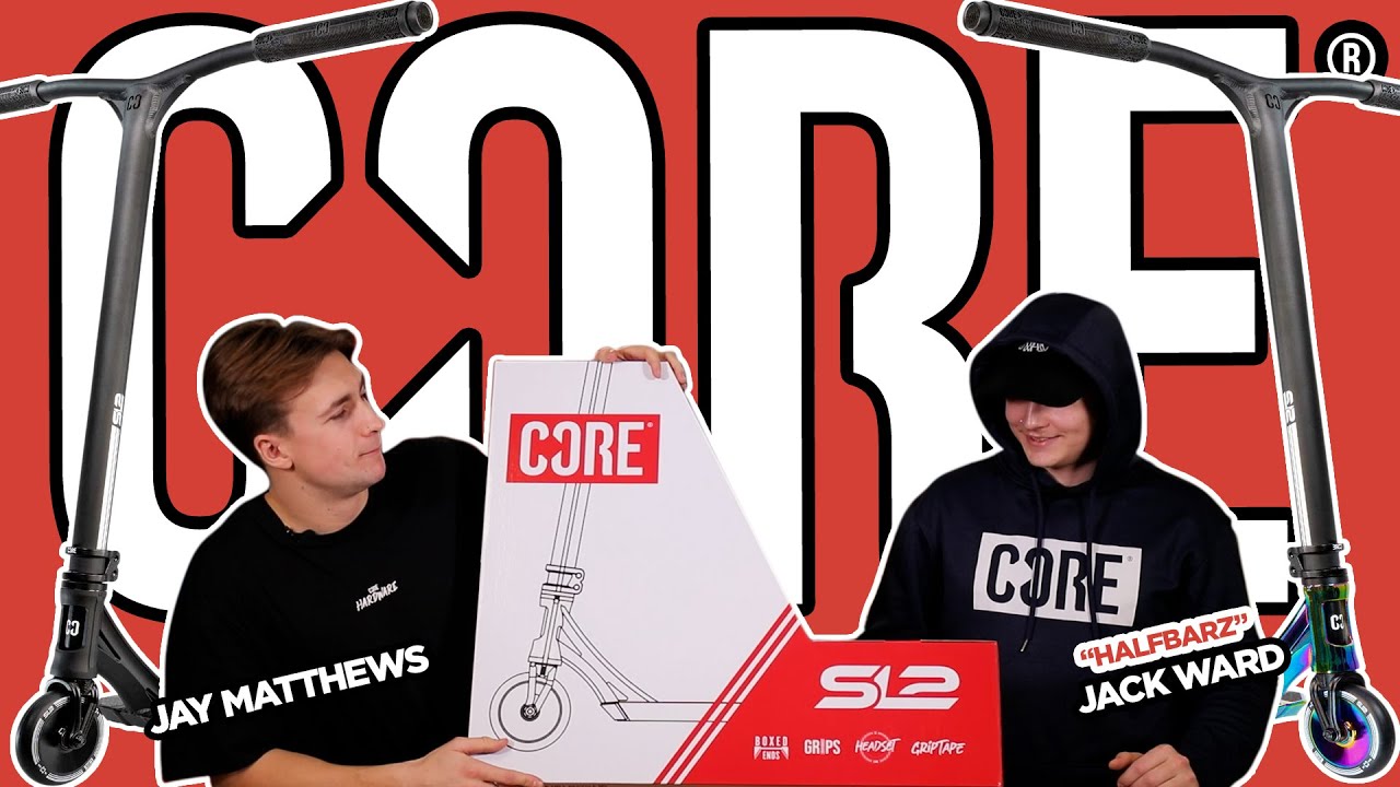 CORE SL2 Stunt Scooter Unboxing & Review - SkateHut - YouTube
