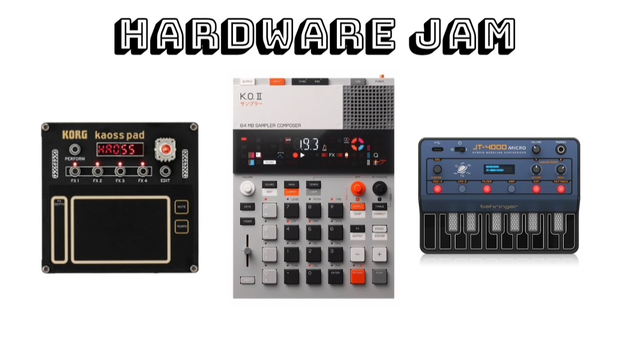 Hardware Jam w/K.O. 2, JT-4000 & NTS-3 - YouTube