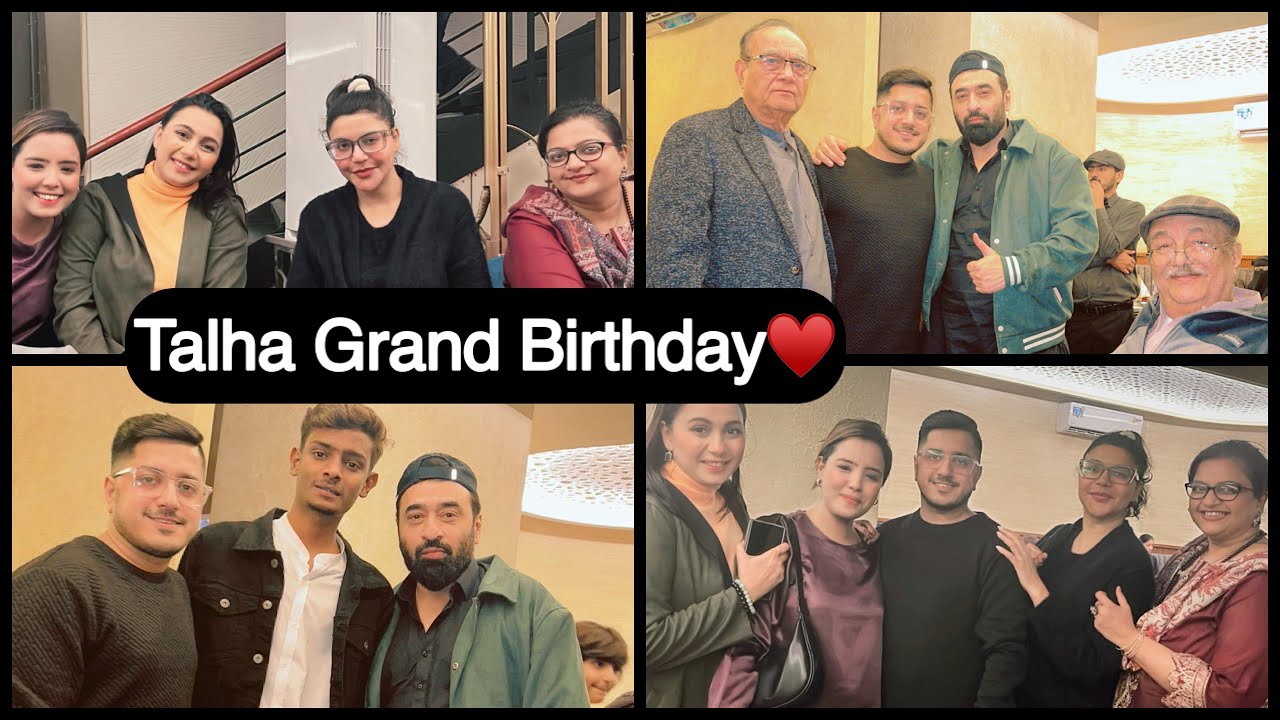 Talha Grand Birthday Celebration🎂😍|| Whole Family Together😍♥️ ...