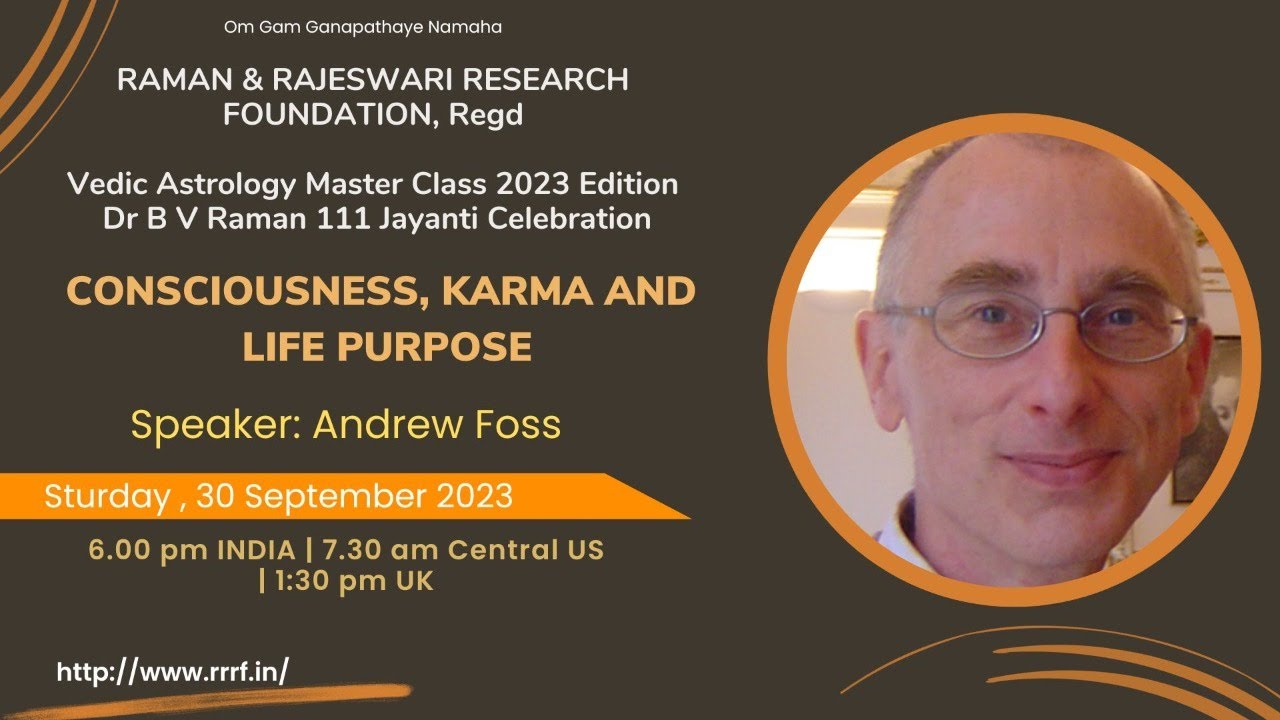Master Class: Consciousness, Karma and AI | Andrew Foss - YouTube