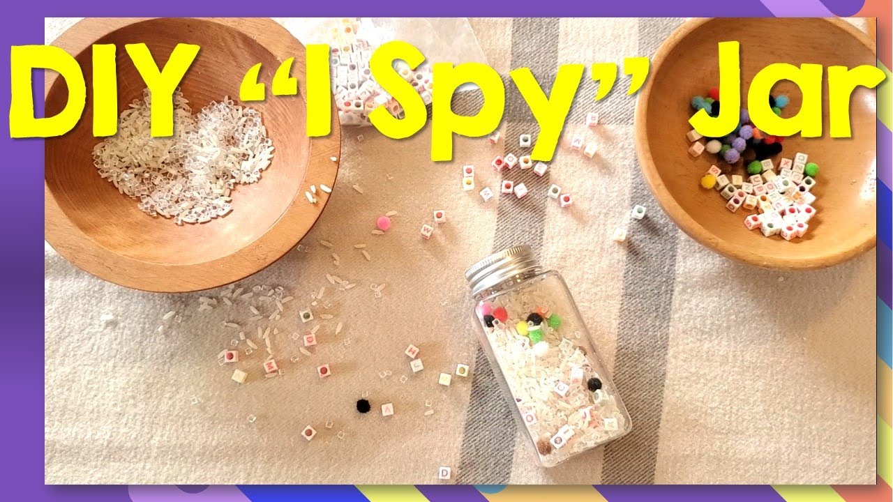 DIY "I Spy" Jar Tutorial - YouTube