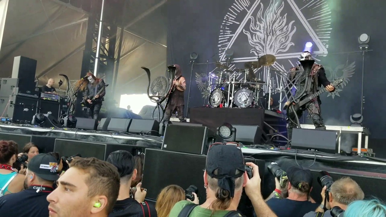 Behemoth live open air Chicago 2017 - YouTube