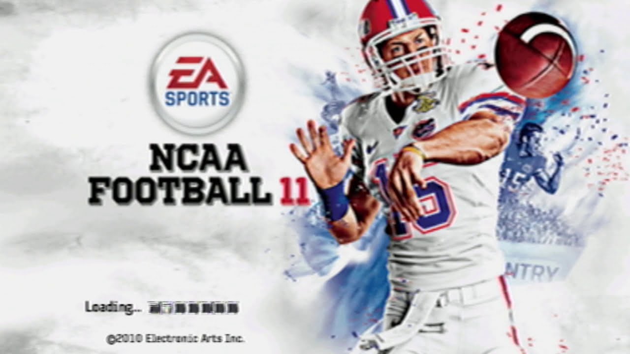 NCAA Football 2011 Quick Look at Game Menu Retro Video Game PS2 - YouTube