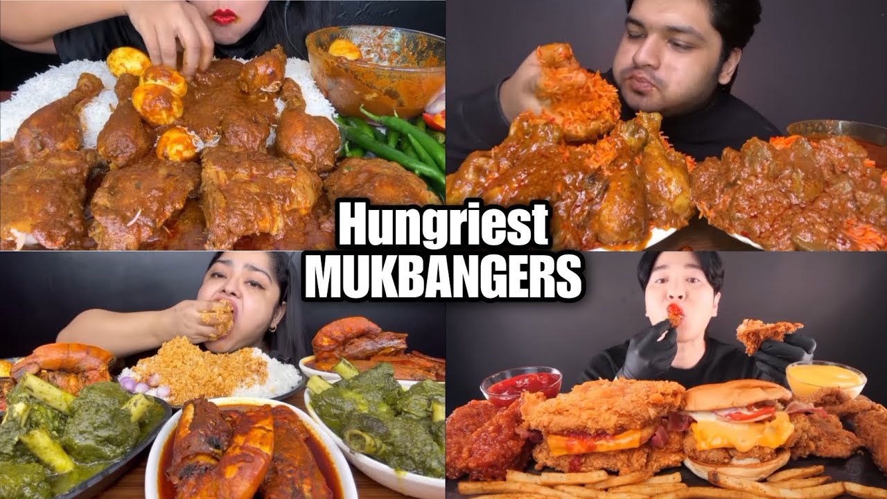 THE HUNGRIEST MUKBANGERS OF 2023 - YouTube