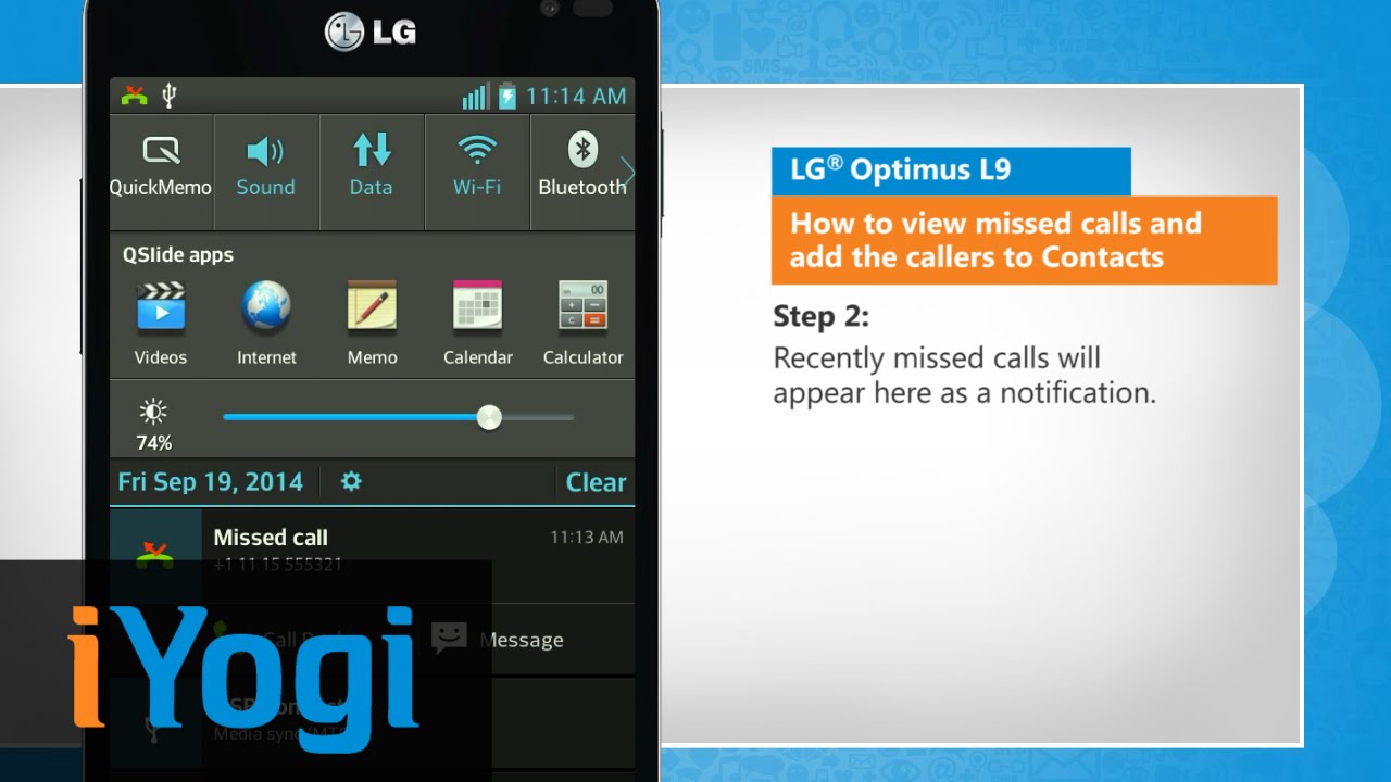 How To View Missed Calls And Add The Callers To Contacts In LG Optimus how-to-view-missed-calls-and-add-the-callers-to-contacts-in-lg-optimus