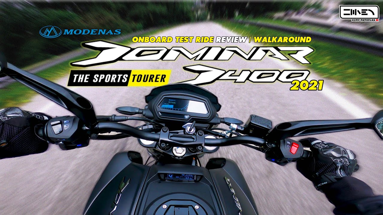 Harga Kapcai tapi 400cc?! | 2021 MODENAS DOMINAR D400 ONBOARD REVIEW ...
