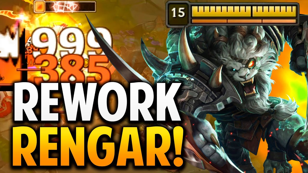 ¡REWORK A RENGAR! MUCHO MEJOR EN EARLY GAME! | League of Legends - YouTube