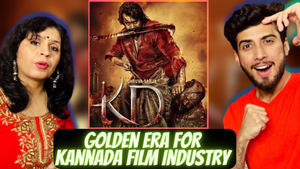 KD - The Devil | Title Teaser | Reaction | Hindi Movie | Prem's ...