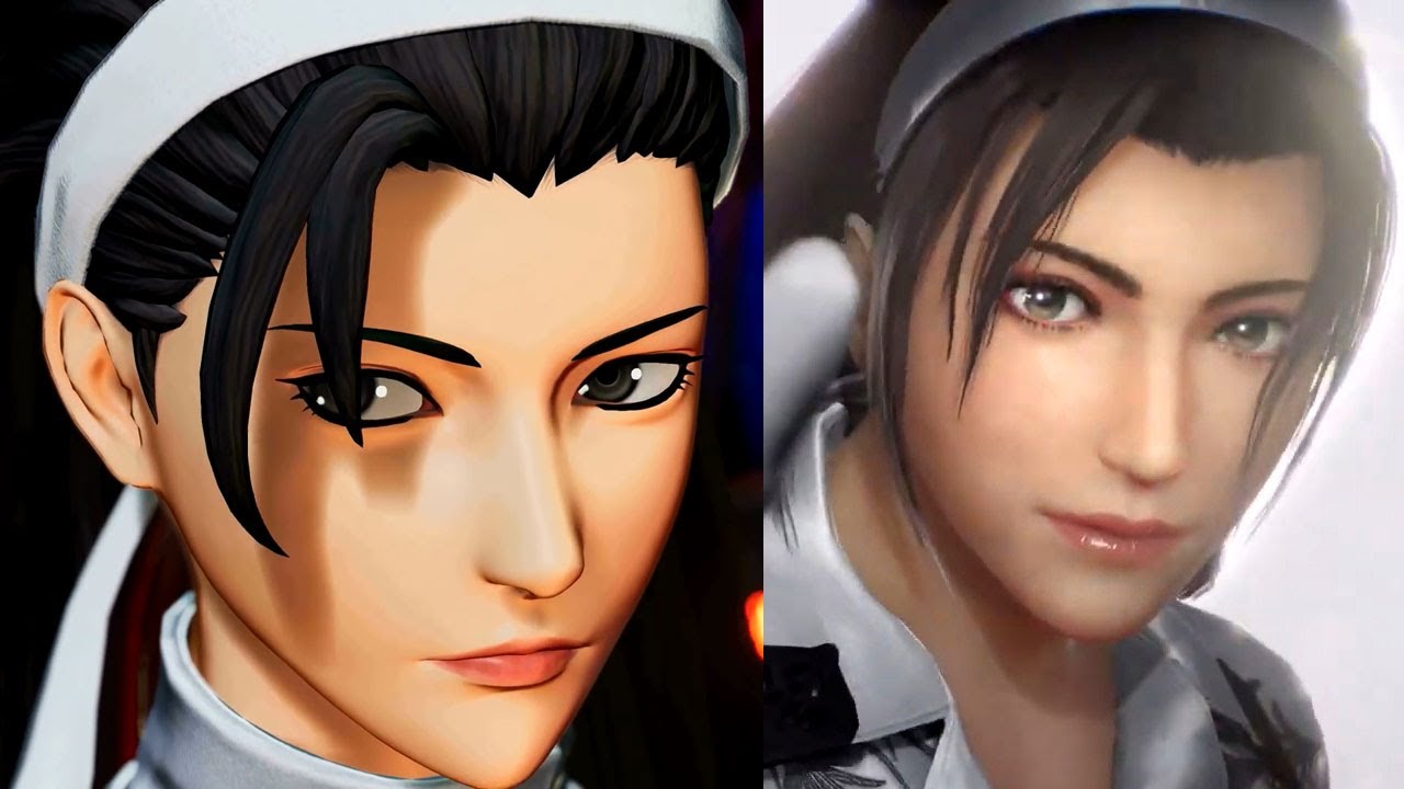 Chizuru & Jun look the same now (KOF XV, Tekken 8) - YouTube