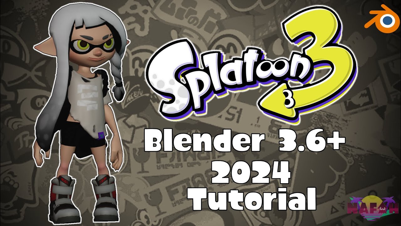 Splatoon Blender Tutorial #1: Basic Modelling - YouTube