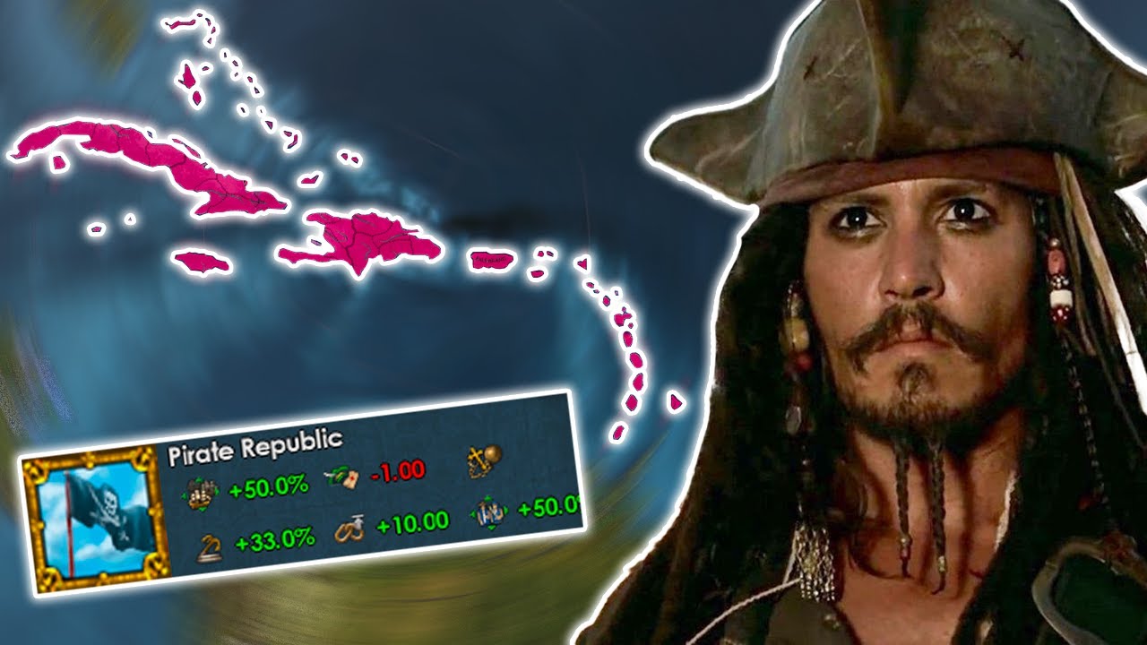 EU4 A to Z - I Became The TRUE PIRATE Of The CARIBBEAN In This INSANE ...