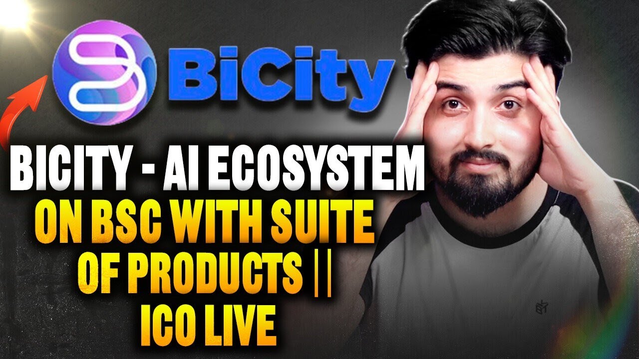 BiCity - AI Ecosystem on BSC with suite of products || ICO LIVE - YouTube