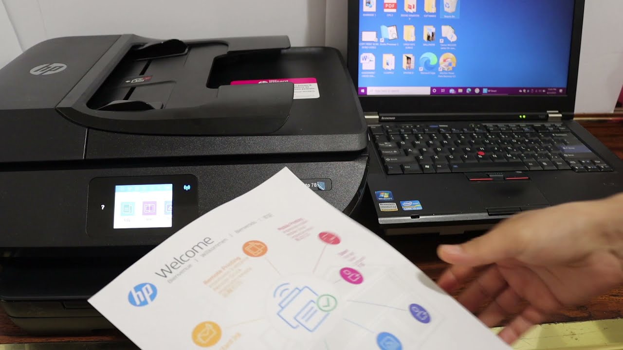 HP Envy Photo 7858 SetUp Windows 10 Laptop/ Computer, WiFi Setup ...