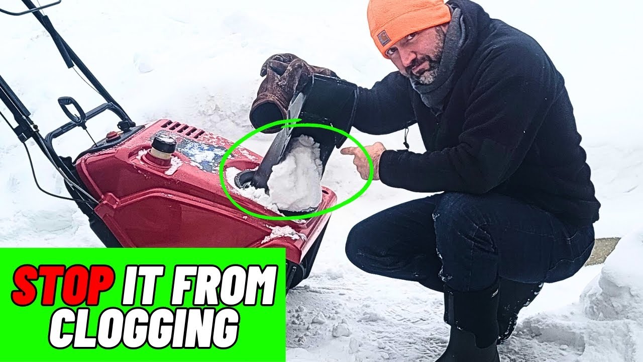 Keep Snowblower from Clogging Long Term! - YouTube