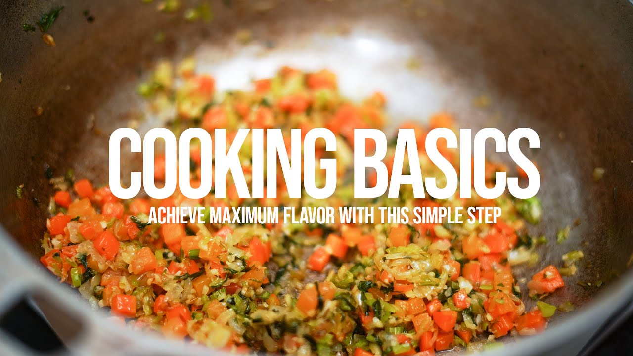 Cooking Basics. A Beginner's Guide To Cooking - YouTube