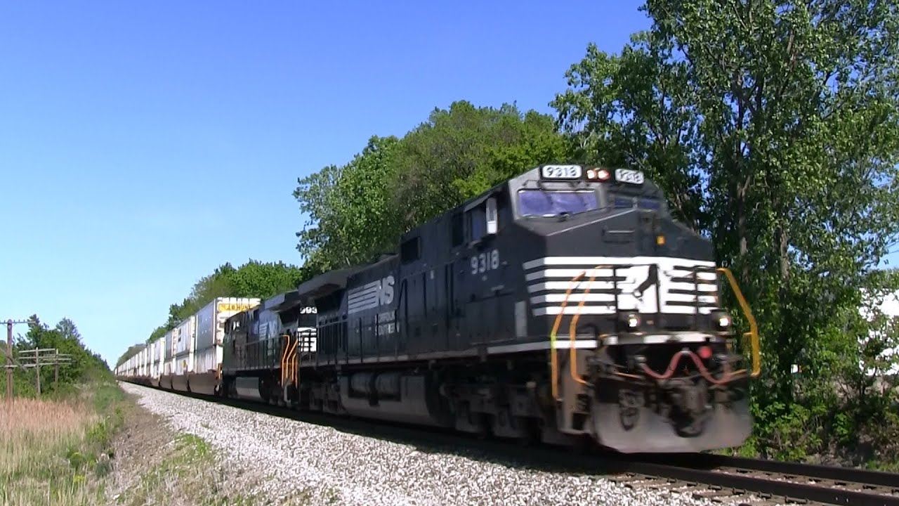 NS 9318 at Erie (18MAY2012) - YouTube