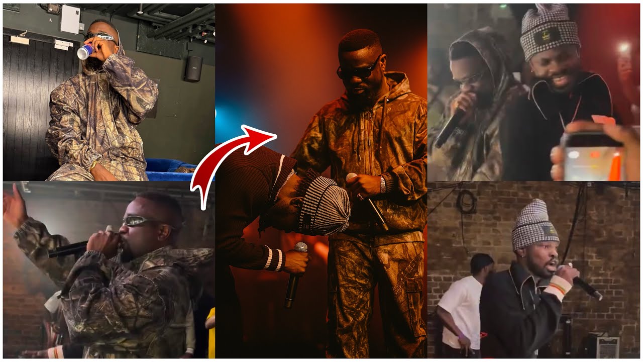 Legendary‼️ Fameye bows to Sarkodie🐐 after a hottest😍 Performance at ...