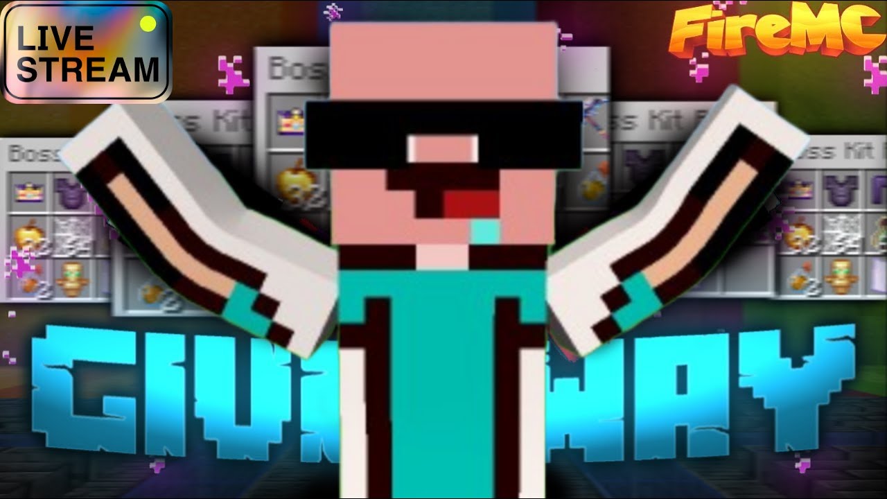 Live Boss Kit and Money Giveaway in Minecraft SMP FireMc @PSD1 # ...