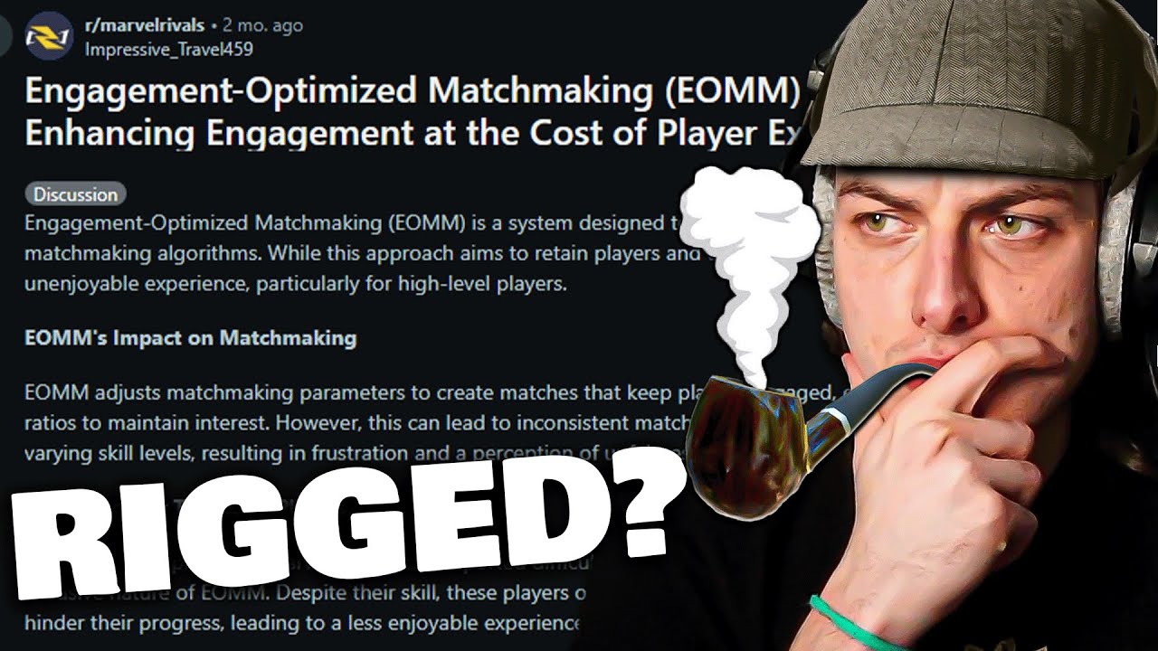Is Marvel Rivals Matchmaking RIGGED? (EOMM Deep Dive) - YouTube